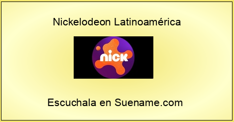 Nickelodeon Latinoamérica - En Vivo al Aire - Suename